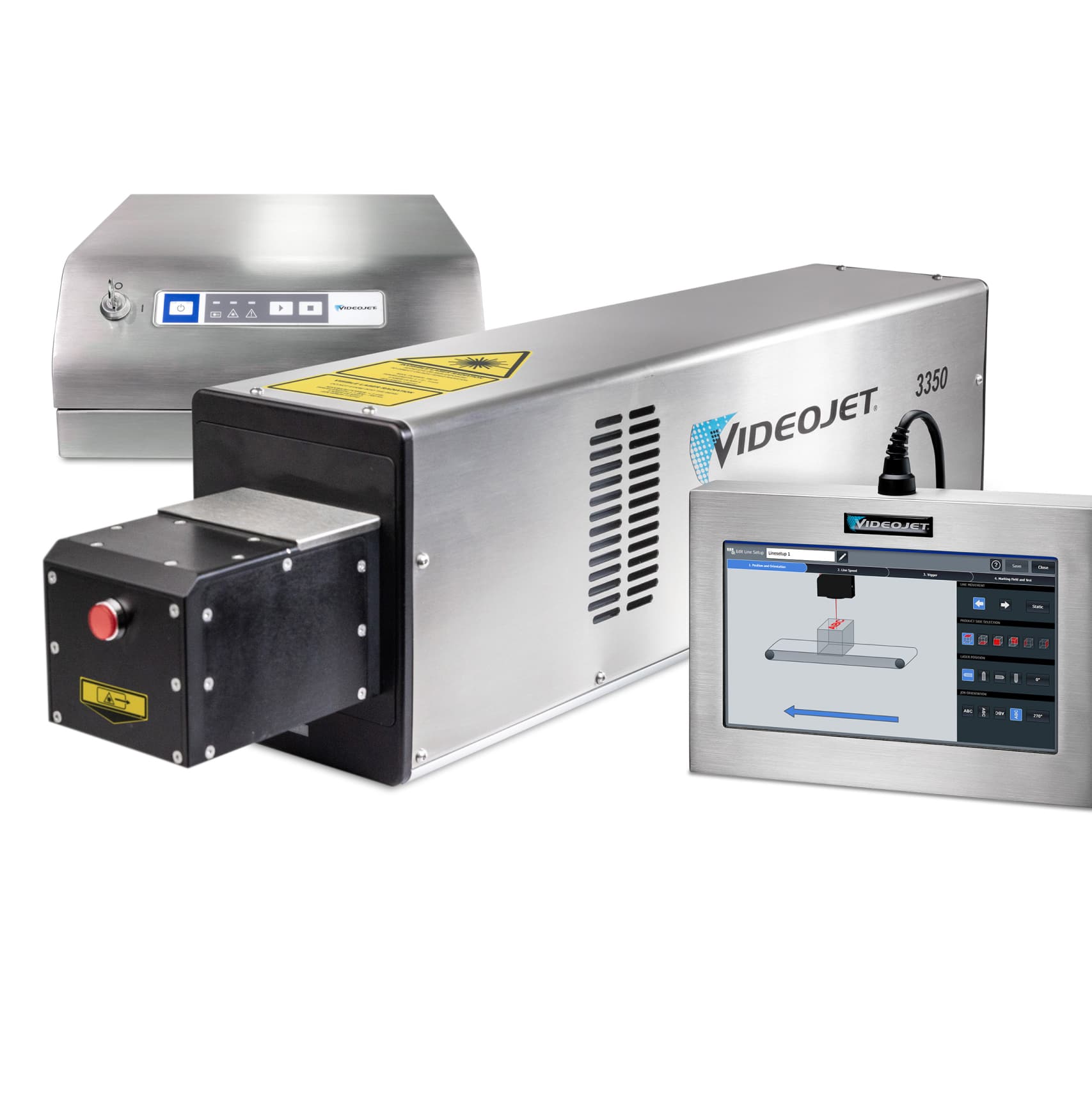 Videojet CO2 laser 3350 | Efficiënt en permanent coderen