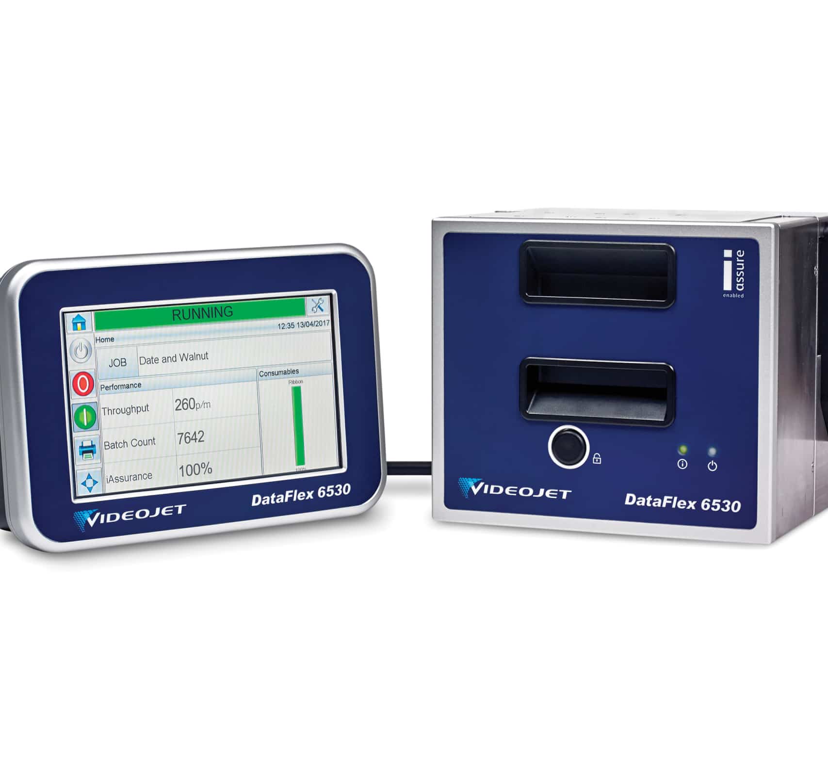 Videojet DataFlex 6330 en 6530 thermische transferprinters